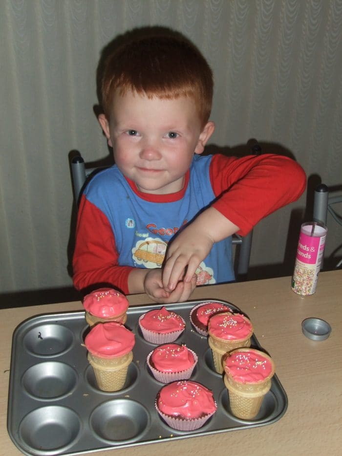 Exploding Cupboards and Ice Cream Cupcakes.... | The Diary of a Frugal ...