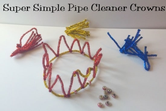 Pipe cleaner crowns.... | The Diary of a Frugal Family