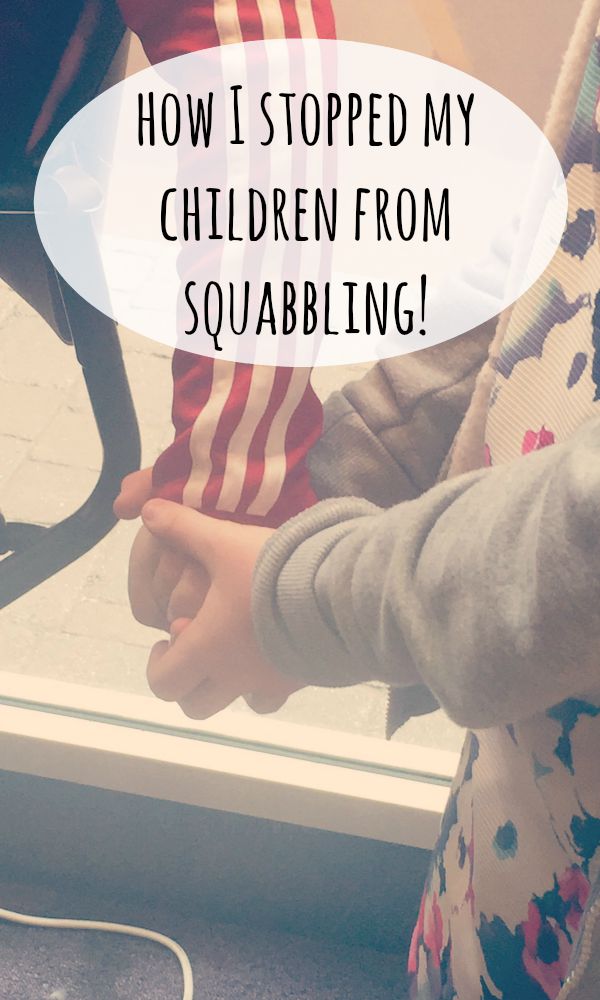Squabbling Siblings (and how to stop it before they drive you crazy ...