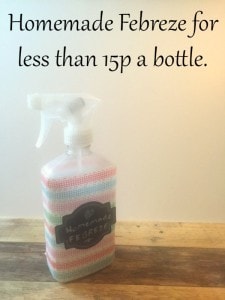 Homemade Febreze for under 20p a bottle.... | The Diary of a Frugal Family