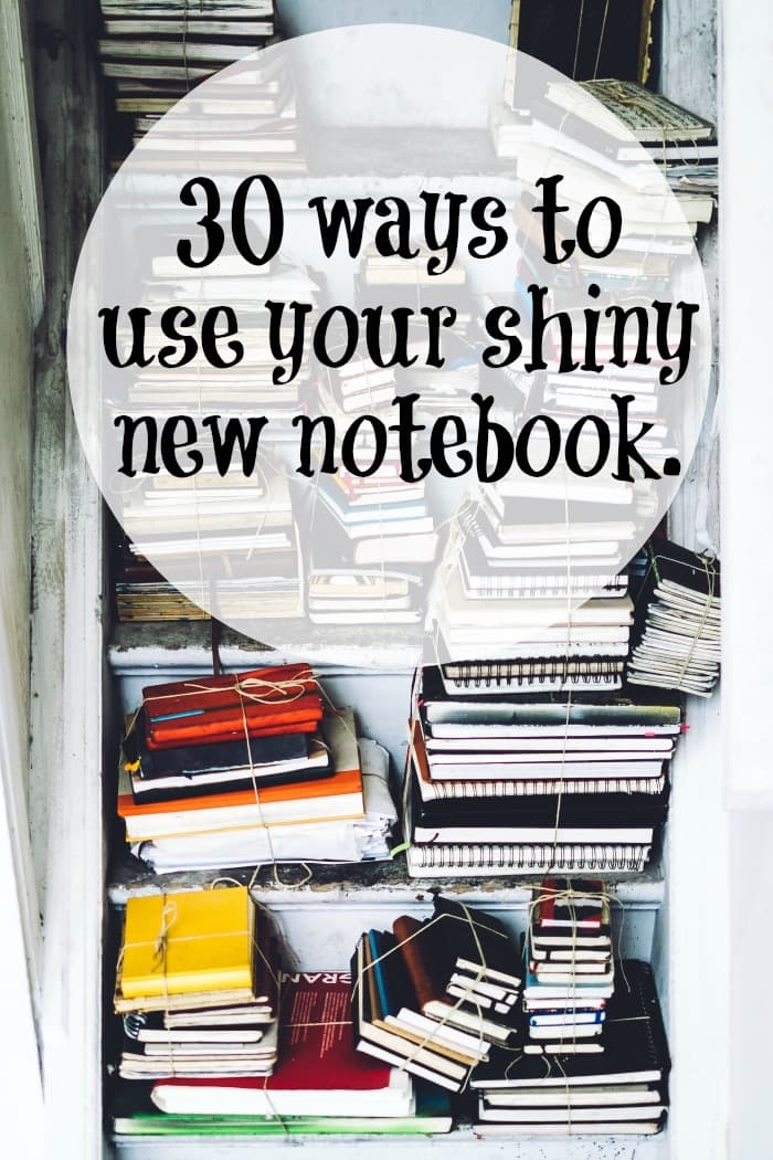 30 ways to use your shiny new notebook.... | The Diary of a Frugal Family