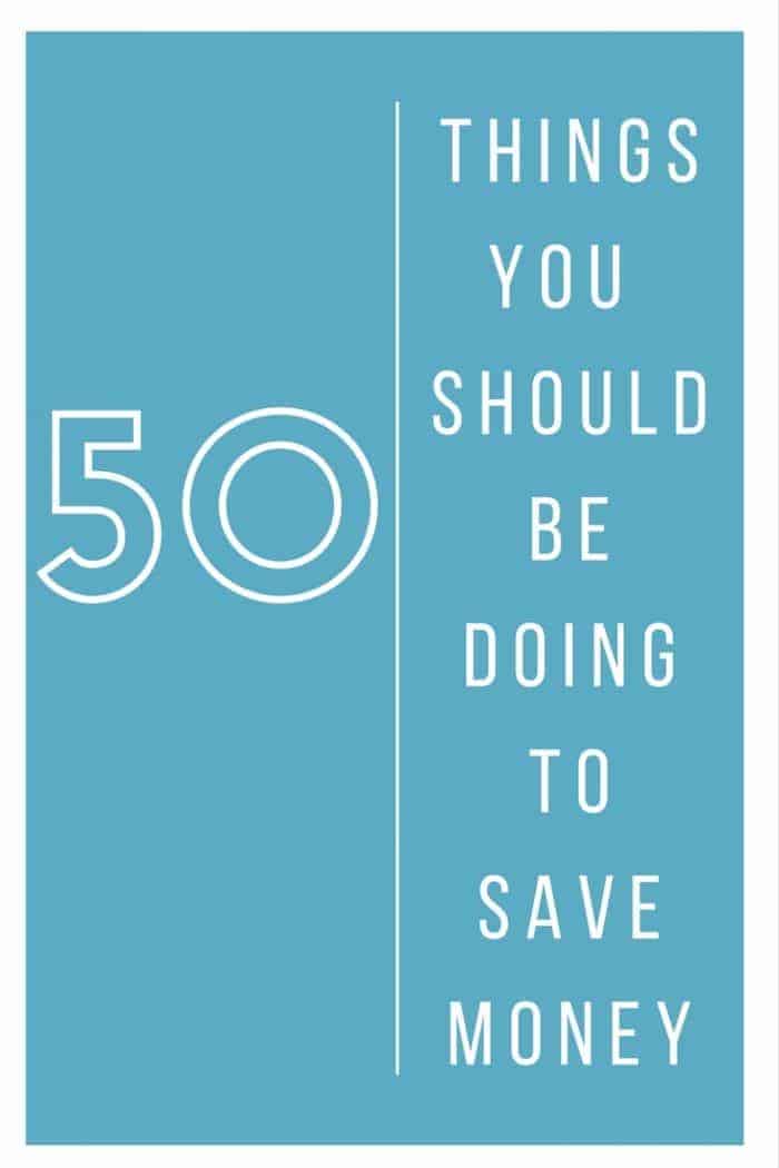 50 Ways to save money.... - The Diary of a Frugal Family