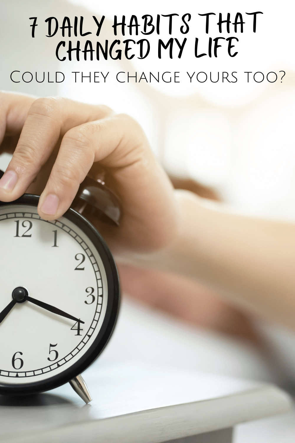 7 Simple daily habits that changed my life... | The Diary of a Frugal ...