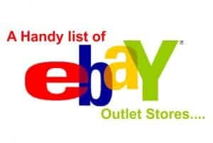 A handy list of some of the most popular eBay outlet shops.... | The ...