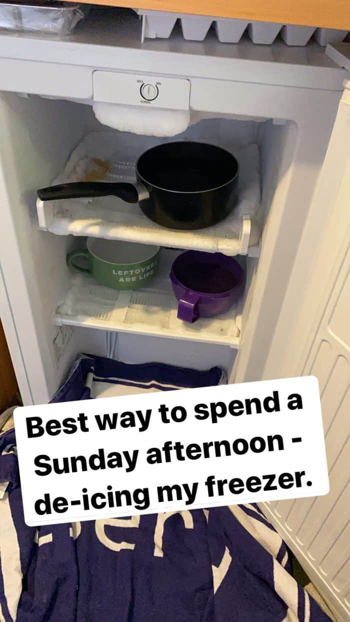 How to defrost a freezer safely.... | The Diary of a Frugal Family