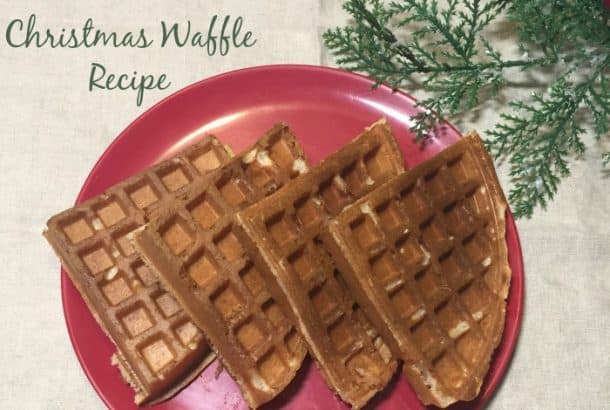 Christmas Waffle Recipe.... | The Diary of a Frugal Family
