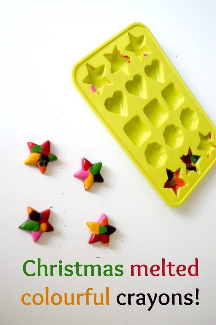 Christmas melted colourful crayons.... | The Diary of a Frugal Family