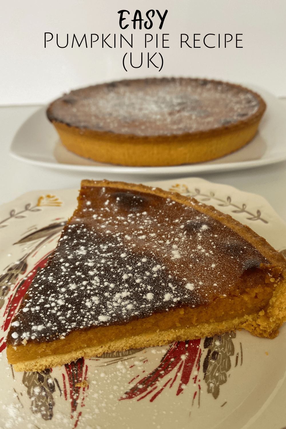 Easy Pumpkin Pie Recipe {UK}.... | The Diary of a Frugal Family