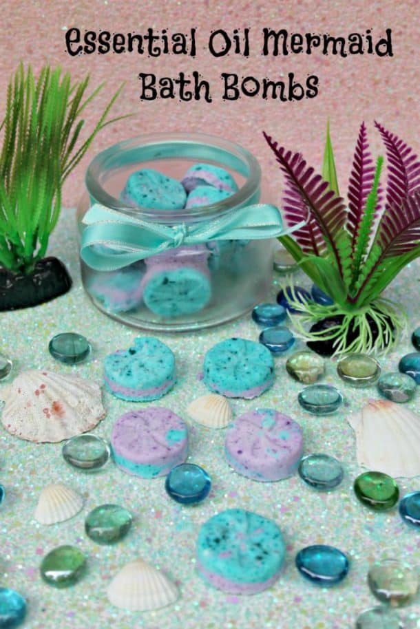 Essential Oil Mermaid Bath Bombs.... | The Diary of a Frugal Family