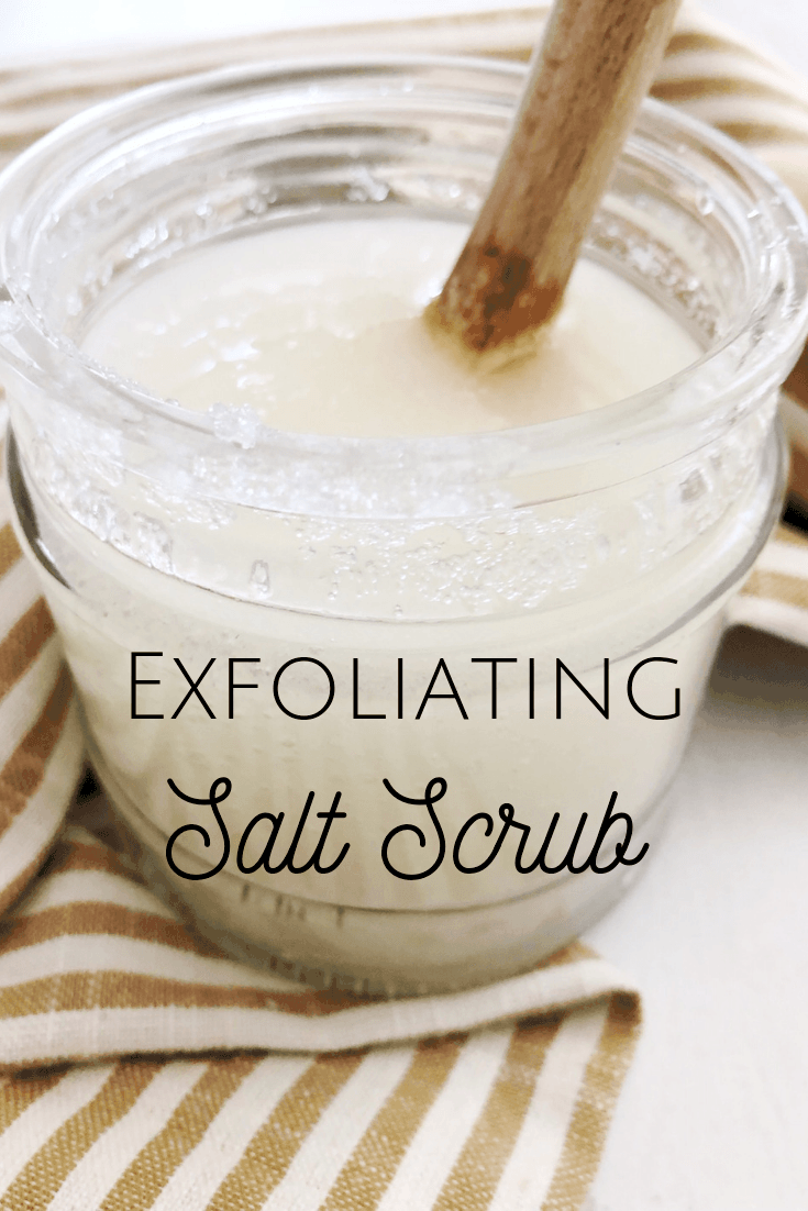 Homemade DIY Exfoliating Salt Scrub.... | The Diary of a Frugal Family