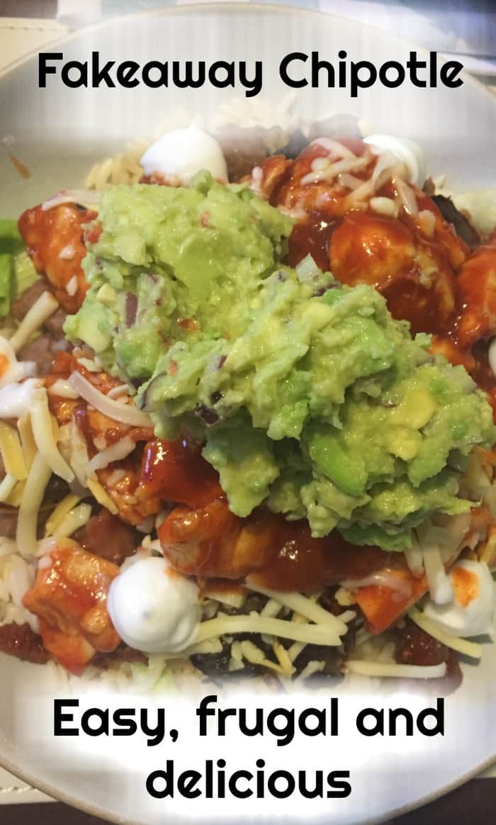 Homemade Fakeaway Chipotle.... | The Diary of a Frugal Family