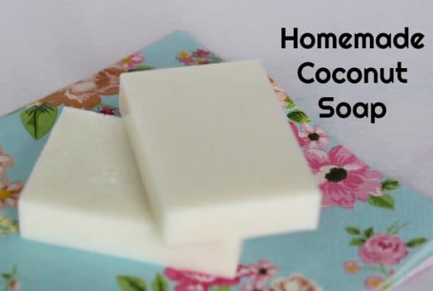 Homemade Coconut Soap... | The Diary of a Frugal Family