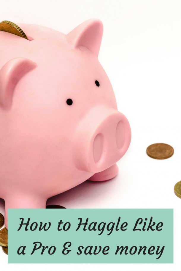 How to Haggle and Save Money.... | The Diary of a Frugal Family