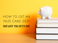 The simple way to get your own NUS card if you're not a student ...