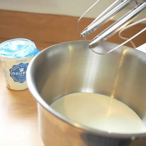 How to make butter from cream.... | The Diary of a Frugal Family