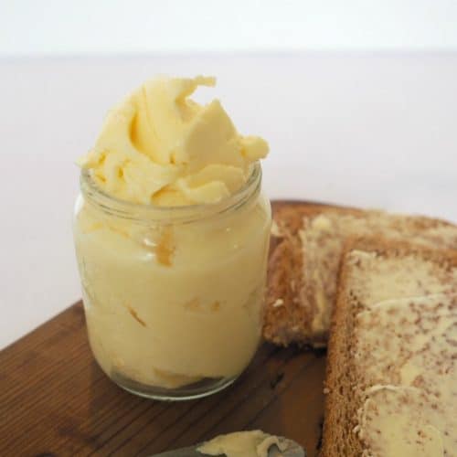 How to make butter from cream.... | The Diary of a Frugal Family