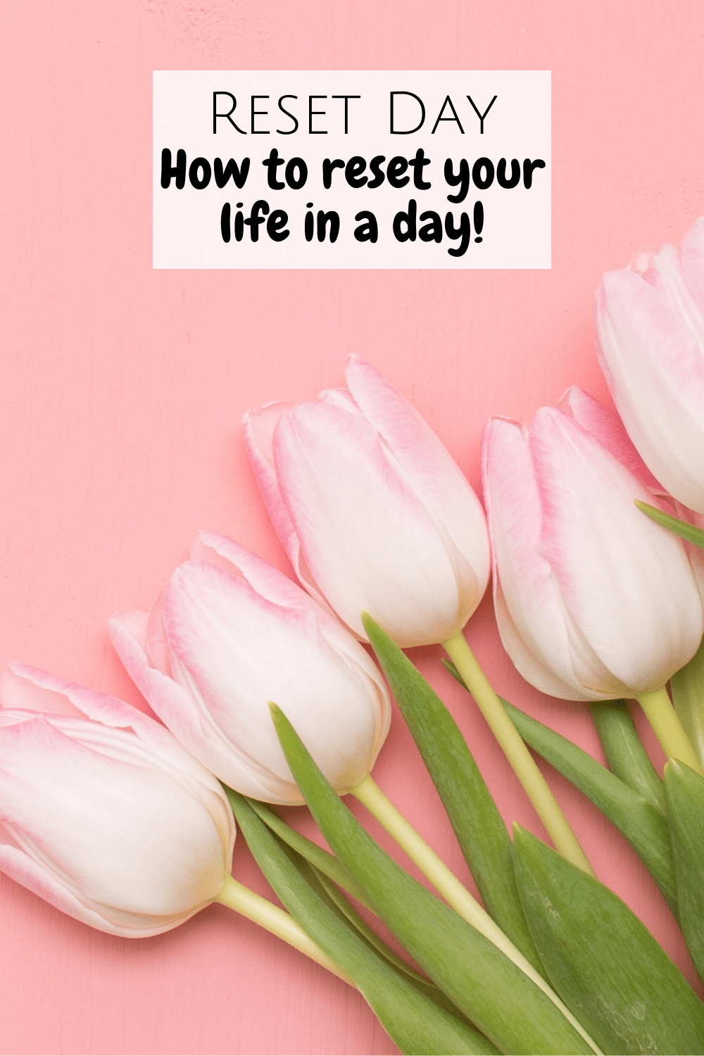 Have a Reset Day and reset your life... | The Diary of a Frugal Family