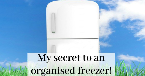 My secret to an organised freezer.... | The Diary of a Frugal Family