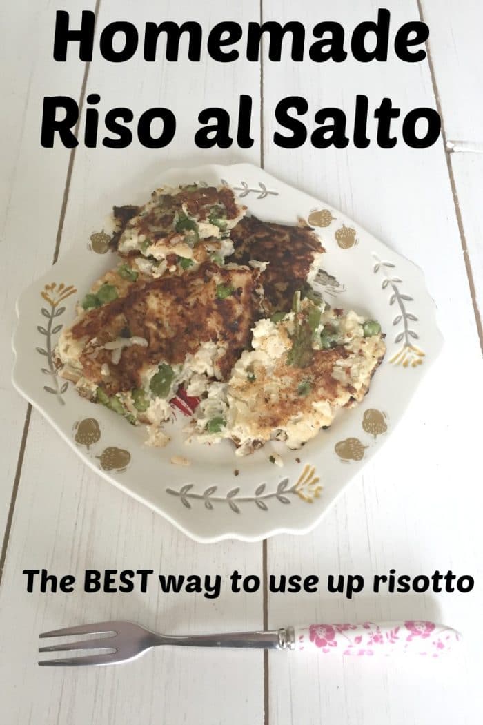 Riso Al Salto - A great way to use up leftover risotto.... | The Diary ...