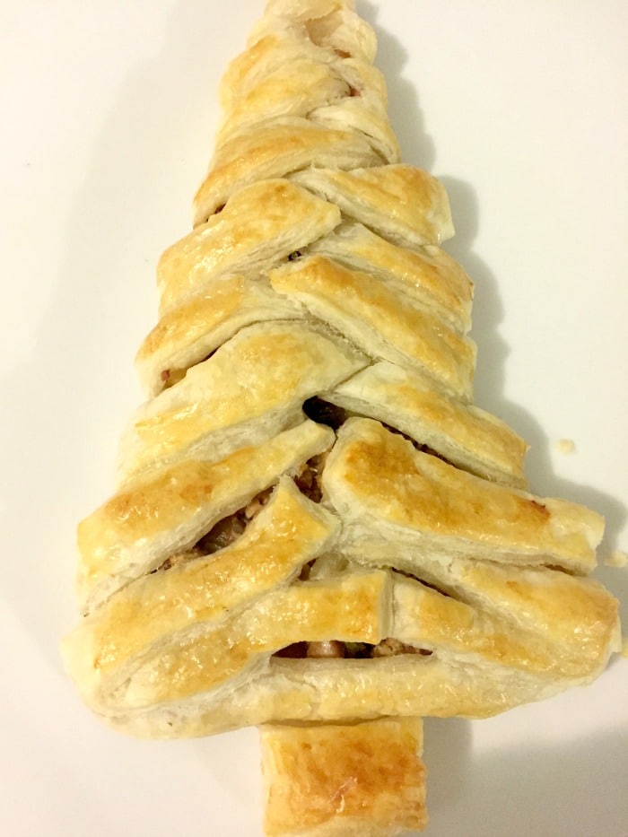 Savoury Puff Pastry Christmas Tree.... | The Diary of a Frugal Family