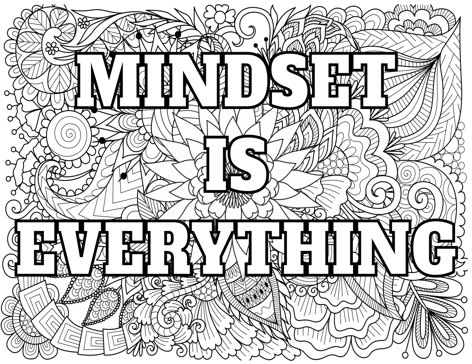 Motivational Colouring Pages for Grown-ups.... | The Diary of a Frugal ...