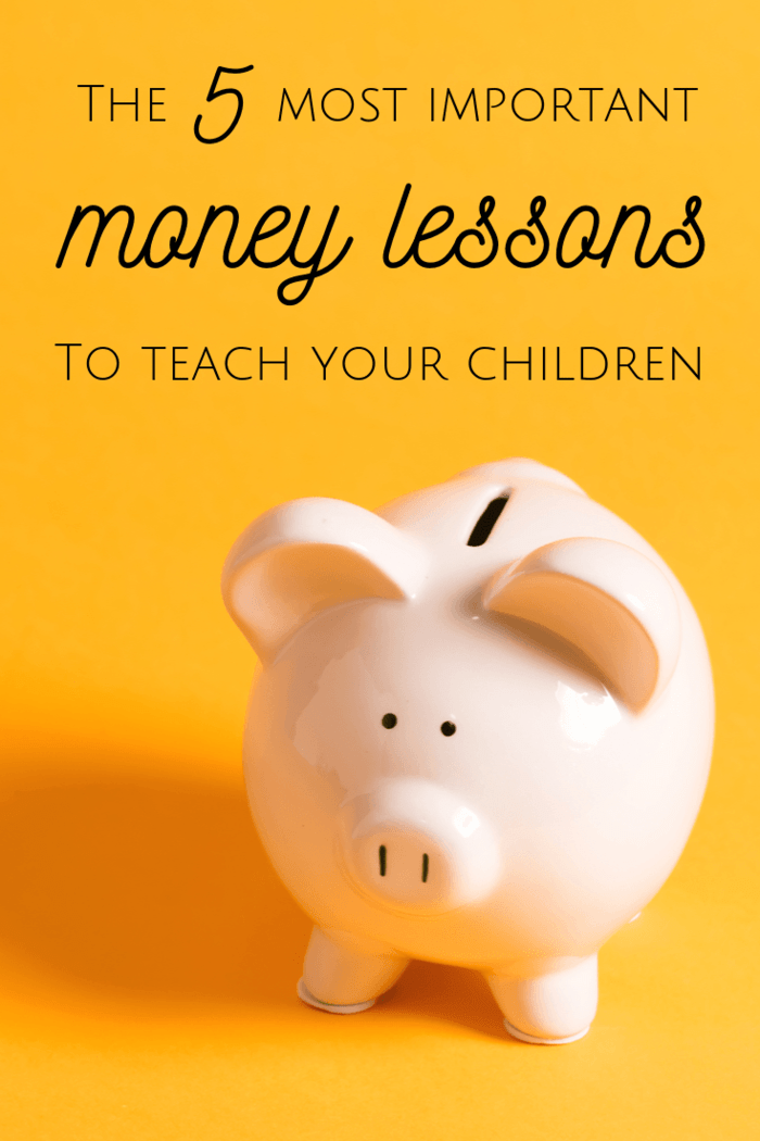 The Five most important money lessons to teach kids.... | The Diary of ...