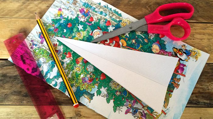 How to make a Christmas Book Paper Tree.... | The Diary of a Frugal Family